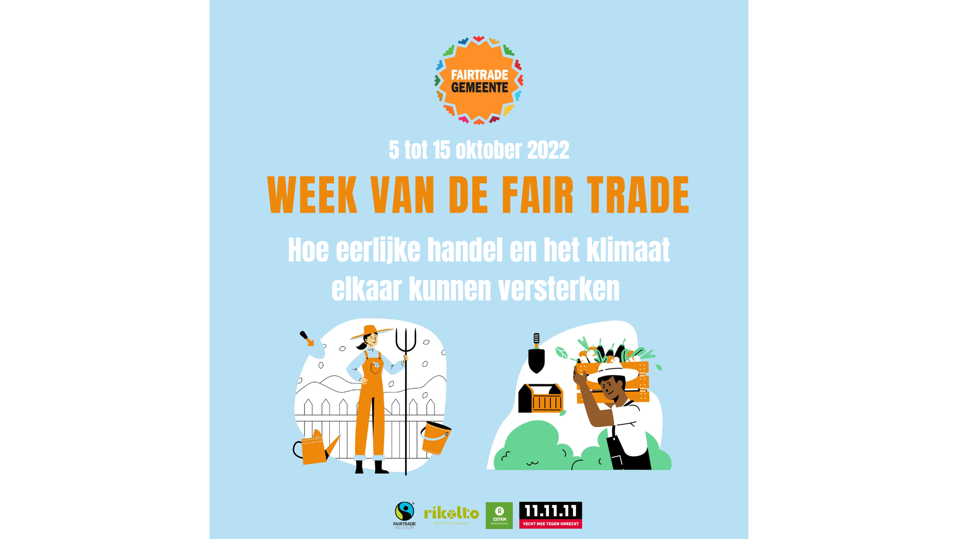 Gemeenten in actie tijdens de Week van de Fair Trade 2022 - Fairtrade ...